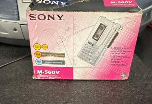 Диктофон sony М -560 V