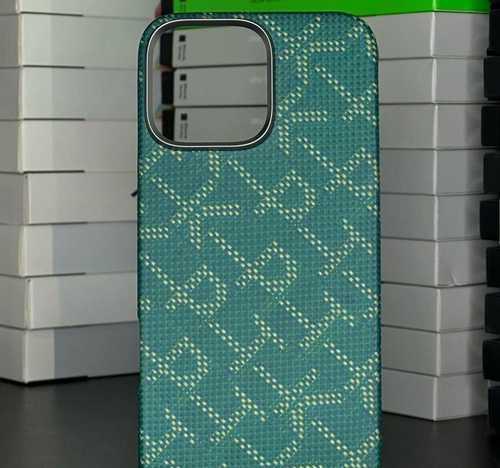 iPhone 16 Pro Max. Pitaka MagEZ Case 6 PTK Green