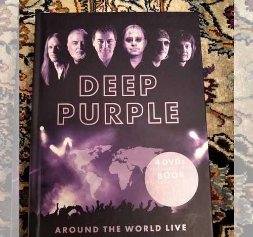 Deep purple Around The World Live (4 DVD+Book)set