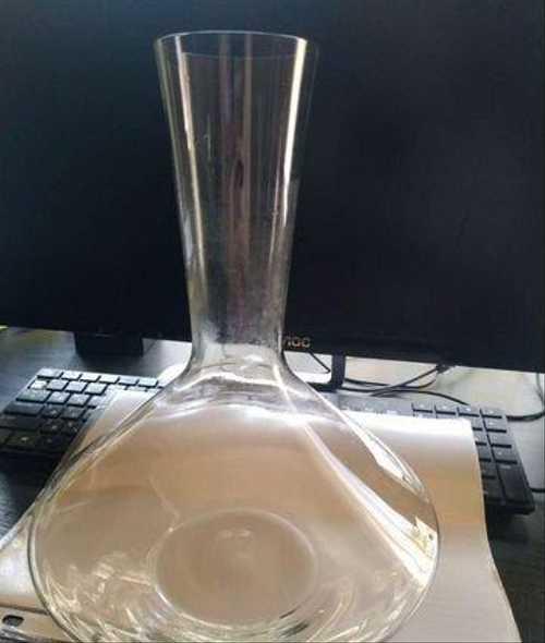 Декантер для вина стеклянный ваза из стекла