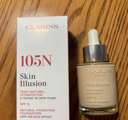 Увлажняющий тональный крем clarins Skin Illusion