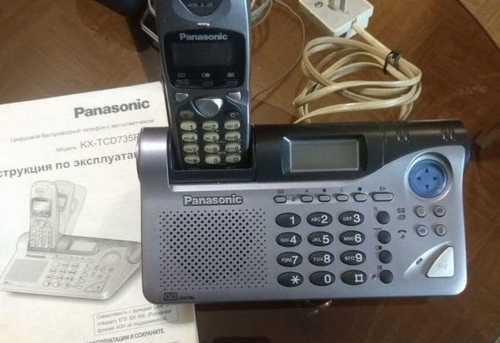 Телефон panasonic kx-tcd735rus с автоответчиком