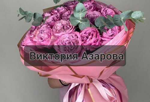 Цветы букеты 101 роза маме девушке дочке