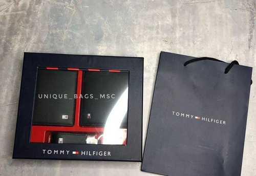 Кошелек tommy hilfiger мужской 3 в 1