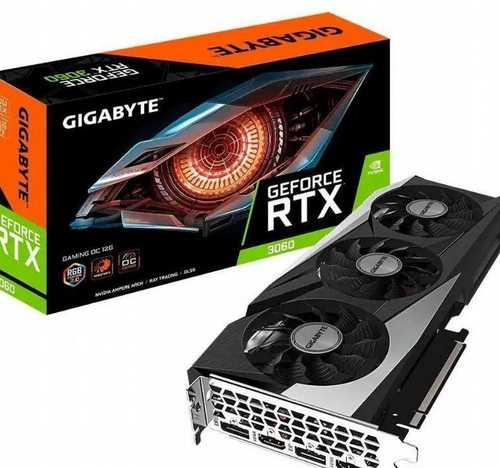 Видеокарта RTX 3060 12gb Gigabyte (NEW гарантия)