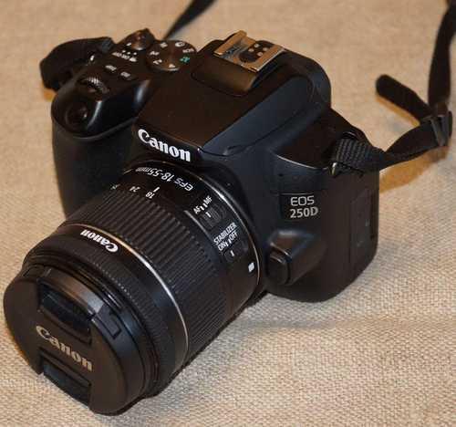 Canon EOS 250d 18-55 is stm kit   сумка