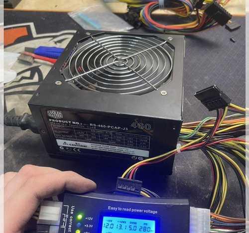 Блок питания cooler master 460w