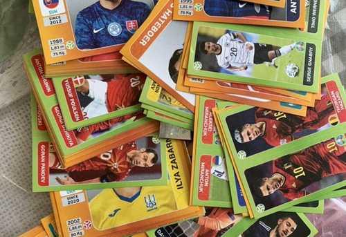 Наклейки panini евро 2020