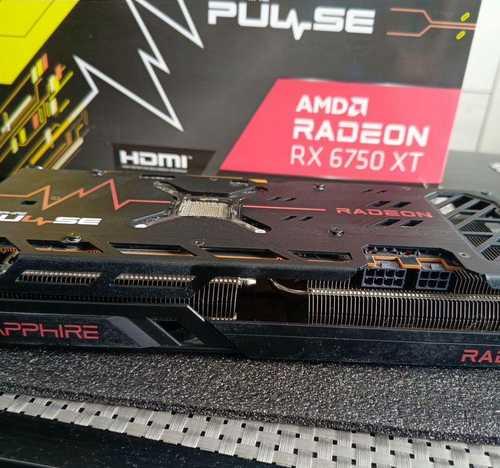 Видеокарта amd radeon rx 6750 xt