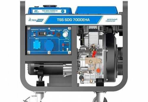 Дизельный генератор 7 кВт, SDG 7000EHA TSS