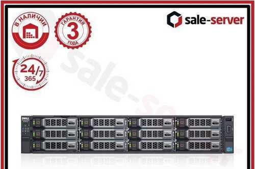Сервер dell R730xd 16LFF 2x E5-2680 v3 192GB H730