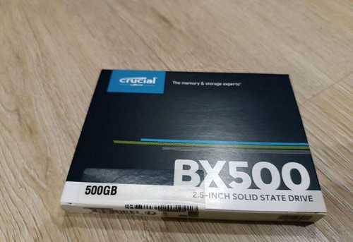 SSD диск Crucial BX500 500GB (Новый)
