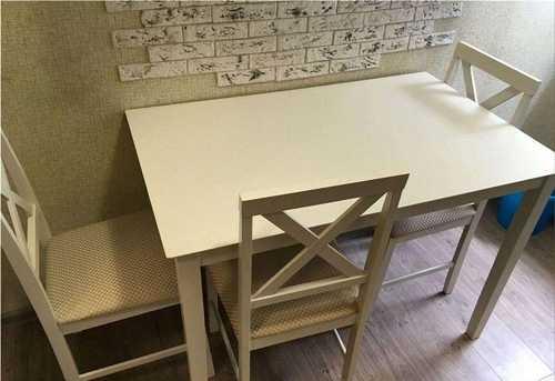 Обеденный комплект стол + 4 стула