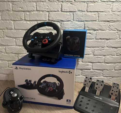 Игровой руль logitech g29 с кпп