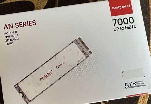 Asgard AN4+ SSD M2 NVMe 1.4 PCIe 4 новый 1тб