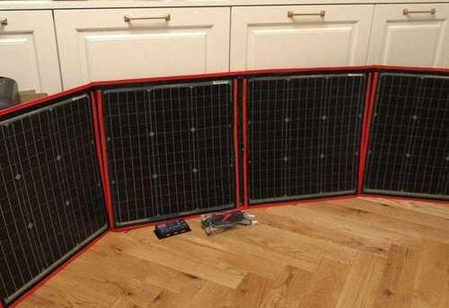 Раскладная солнечная панель Dokio 150w +контроллер