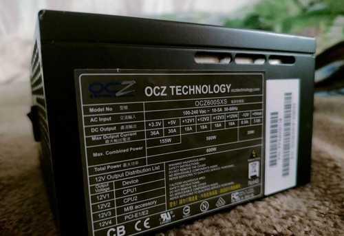 Отличный б/п. OCZ 600W stealth stream