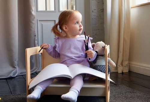 Дeтские paстущие стол и стул