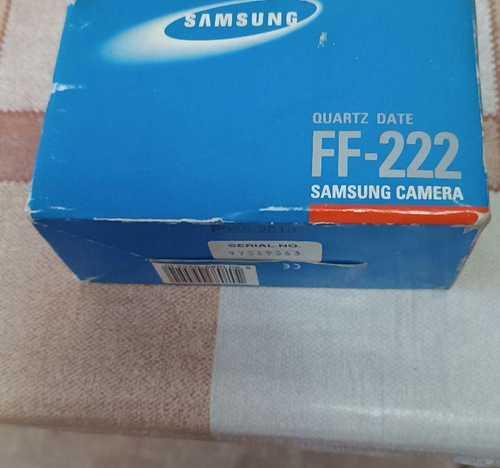 Пленочный фотоаппарат samsung FF 222