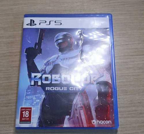 Диск на ps5 RoboCop Rogue city