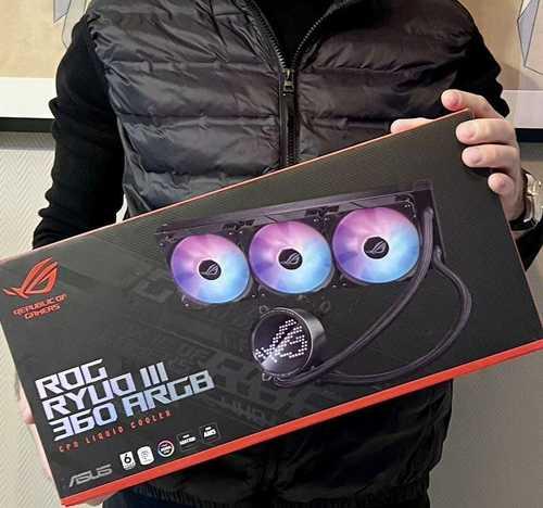 Жидкостное охлаждение Asus ROG Ryuo Ill 360