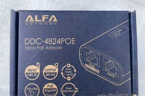 POE адаптер alfa DDC-4824