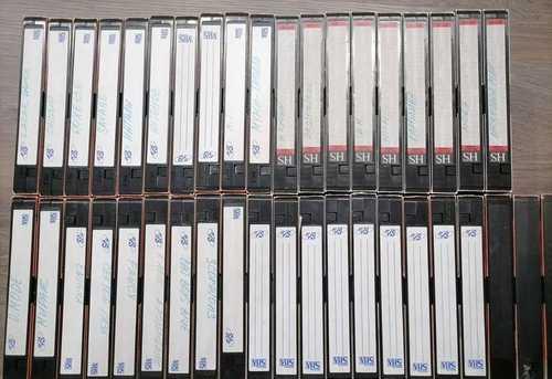 Видеокассеты запись с винила, 9 кассет с фильмами