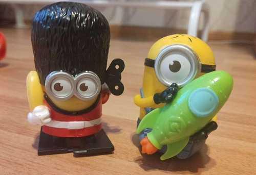 Миньоны игрушки из макдональдс 2015-2016