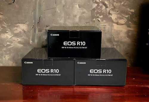 Canon EOS R10 kit RF-S 18-45mm IS STM новый