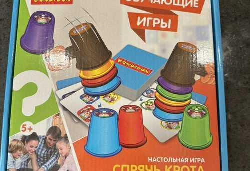 Детская настольная игра Спрячь Крота