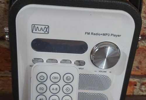 Портативный радиоприемник MAX MR 330
