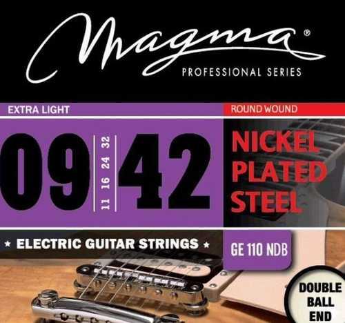 Струны для электрогитары Magma Strings GE110NDB