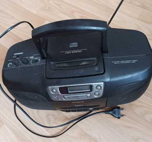 Магнитола бумбокс aiwa CSD-ES530