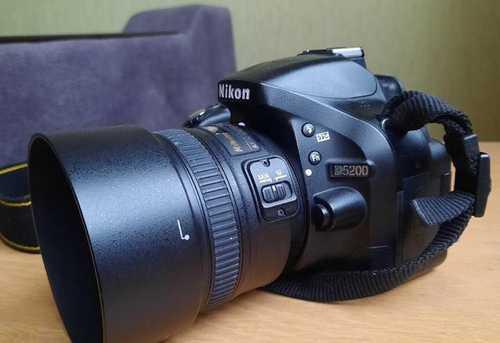 Зеркальный фотоаппарат Nikon D 5200