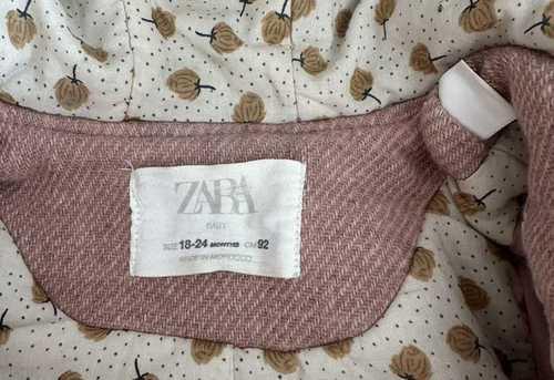 Пальто детское zara