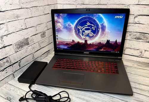 Игровой ноутбук MSI i7/GTX4GB/SSD/17.3"