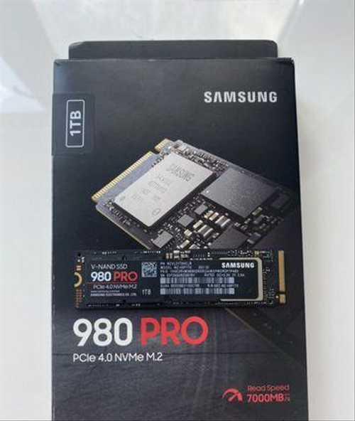 Ssd m2 nvme 1tb samsung 980 pro 7000mb/s