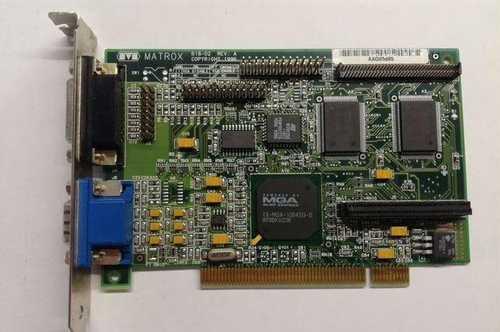 Ретро Matrox Mystique 618-02 rev.A 2 Mb PCI