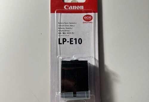 Аккумулятор Canon LP E10