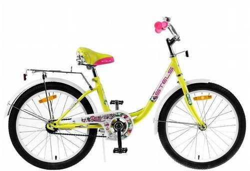 Детский Велосипед лимонного цвет stels Pilot-200