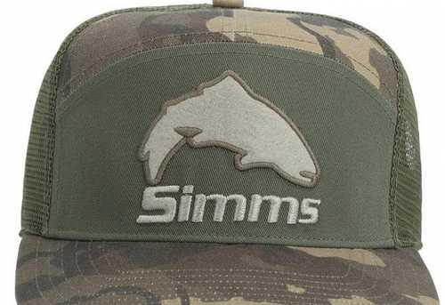 Кепка Simms Brown Trout 7-Panel (Olive)