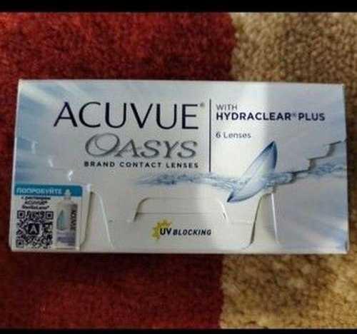 Линзы контактные acuvue oasys двухнедельные