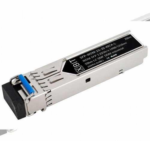 Модуль SFP 1G WDM LC (14dB) 1490/1310нм 20км индустриальный