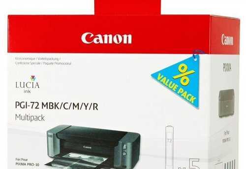 Струйный картридж Canon PGI-72 MBK/C/M/Y/R 134172