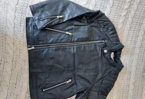 Кожаная куртка косуха детская H&M
