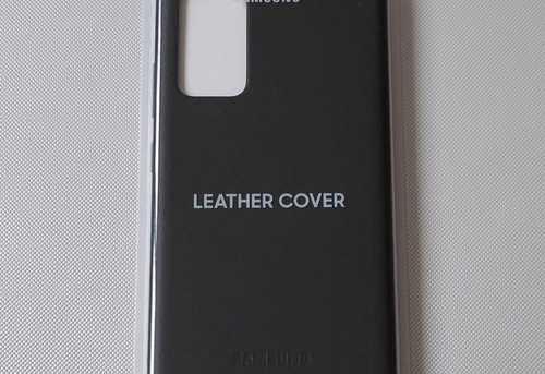 Чехол Leather Cover на Samsung Note 20 оригинал