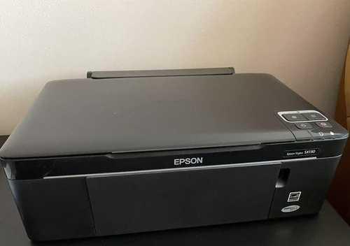 Мфу струйное цветное принтер сканер копир epson