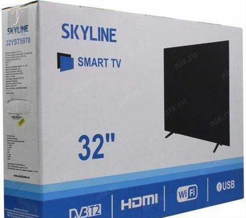 SkyLine 32YST5970R (82см Smart+WiFi+Анд9 Безрамоч)