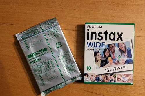 Картриджы Instax Wide 300 210 цветные (2 штуки)