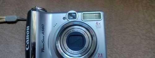 Фотоаппарат Canon PowerShot a560 7MPx